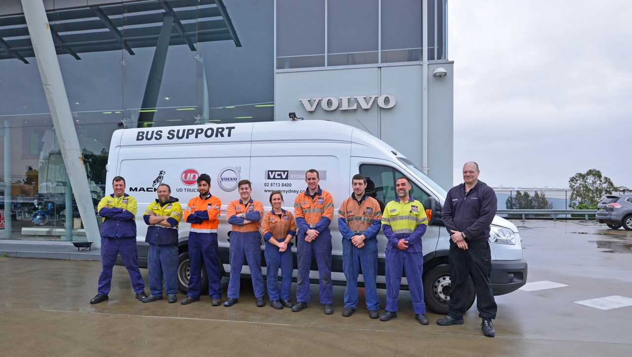 Dedicated Bus Teams in New Volvo Dealerships