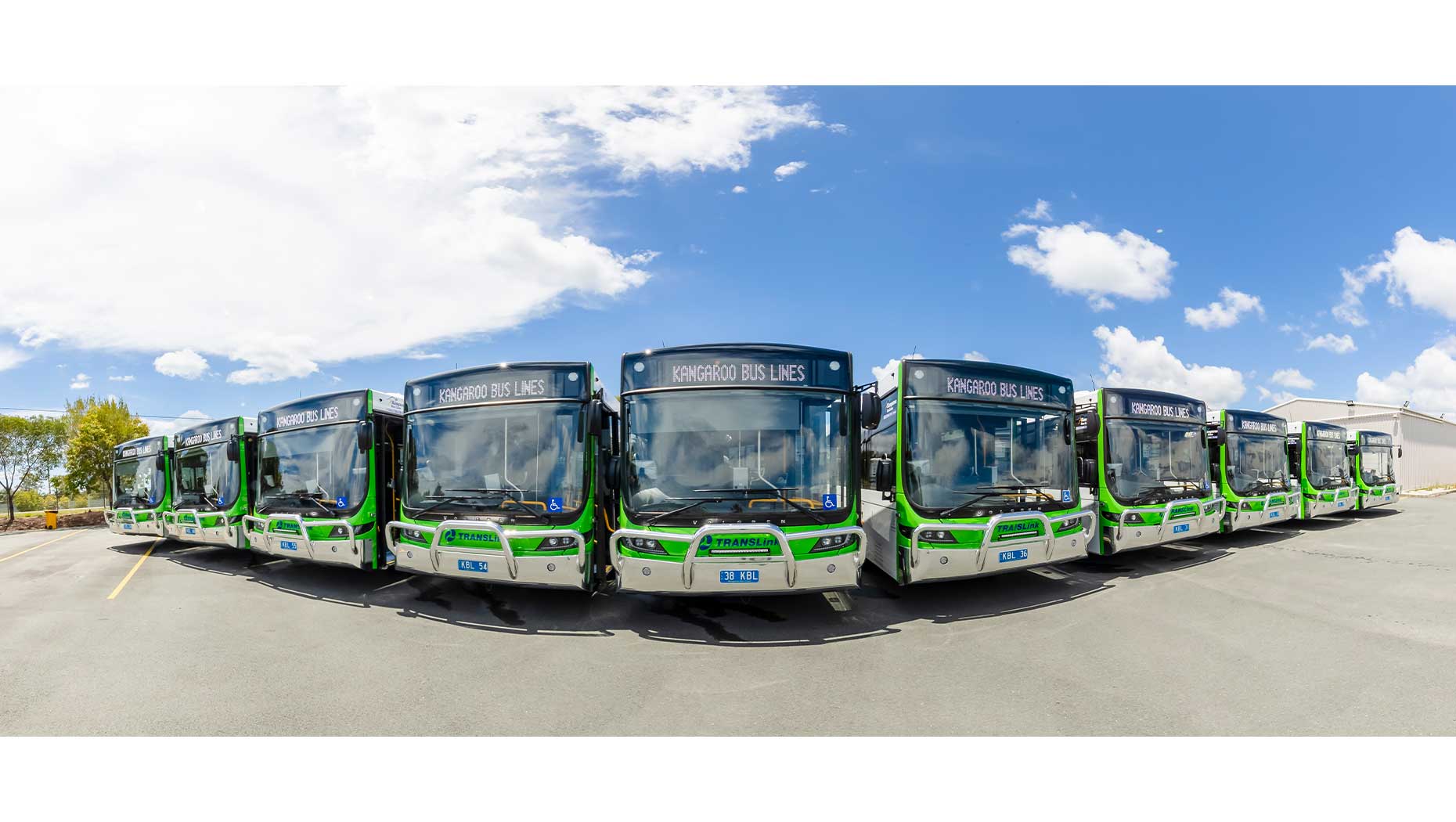 Kangaroo Bus Lines marks the start of a major fleet transition