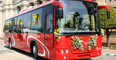 Volvo's first city buses in India operating