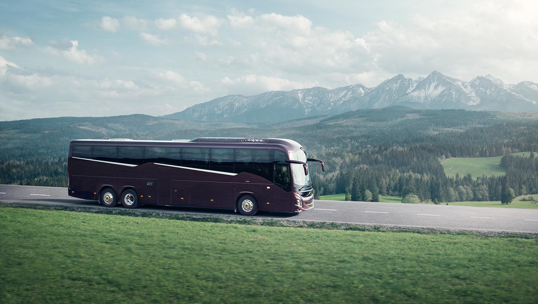 Volvo’s all-new platform for long-distance coaches