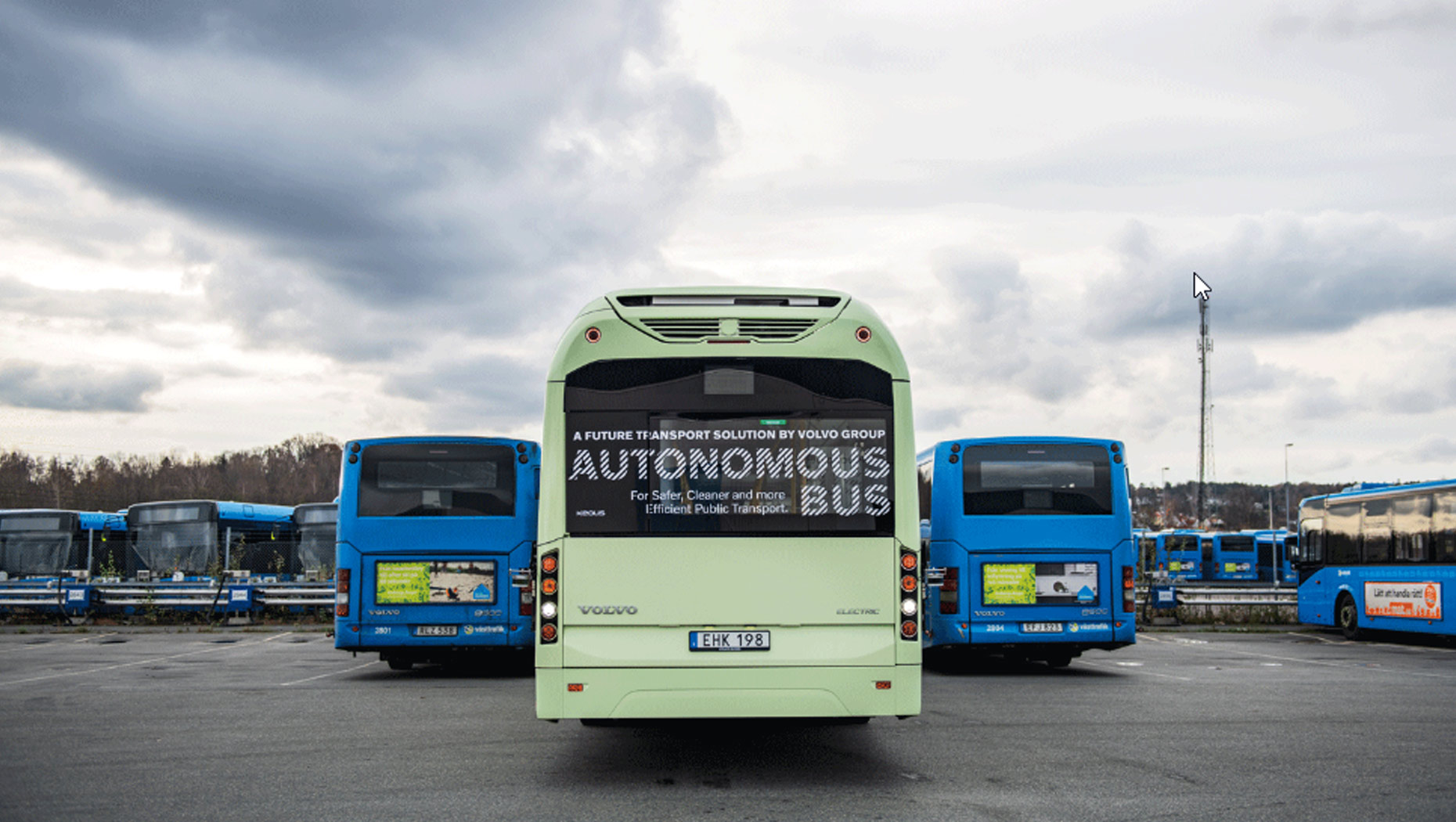 Volvo Buses demonstrates electric autonomous solution for bus depot ...