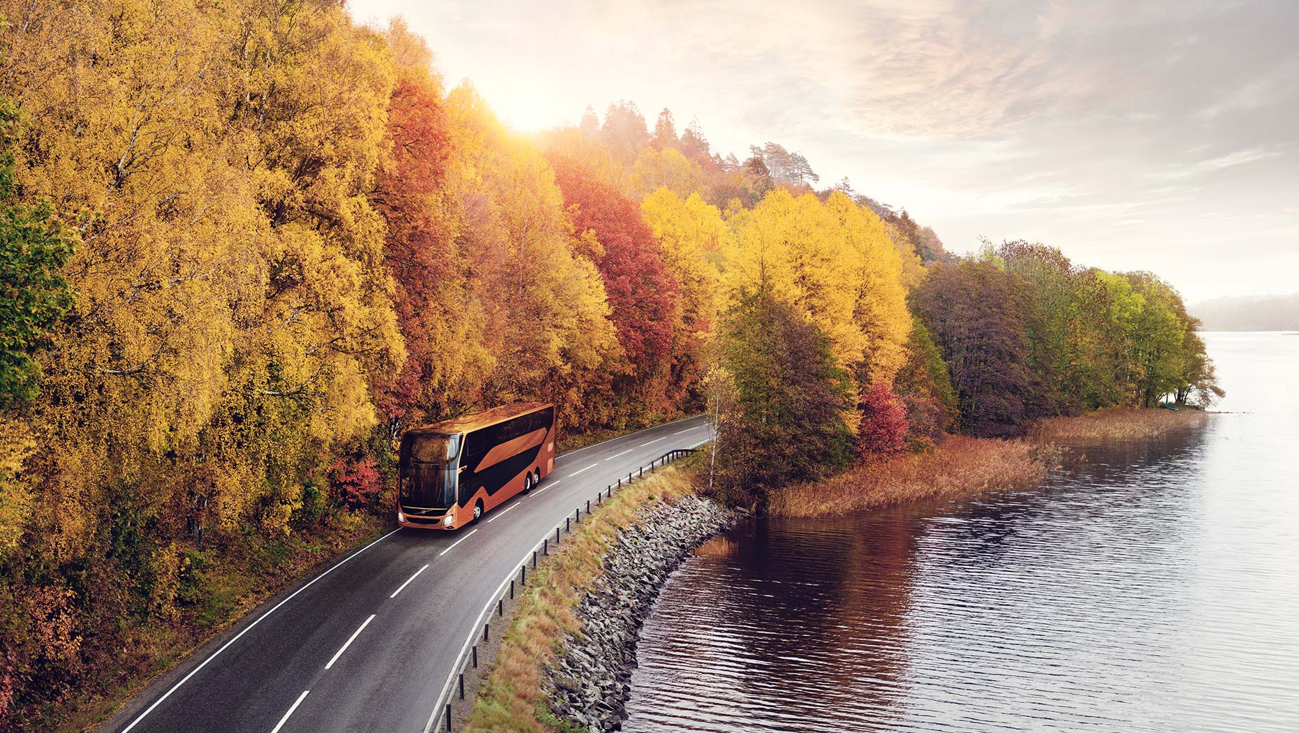 Volvo Buses receives order for 22 units of the new double-decker ...