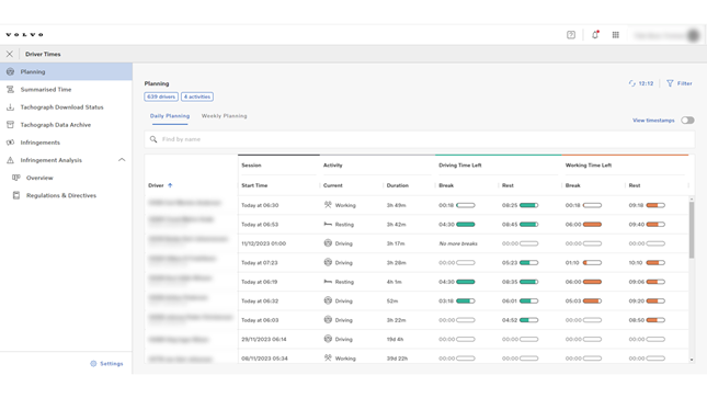 Reduce your administration with Tachograph Download and Driver Times ...