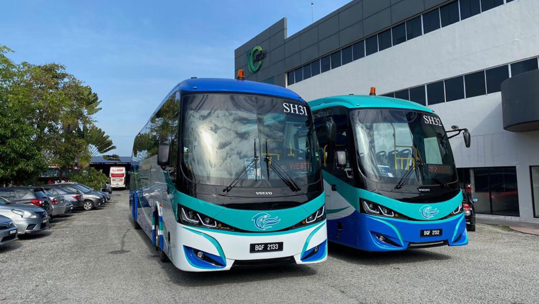 Volvo Buses support daily transportation of staff at Westports Malaysia ...