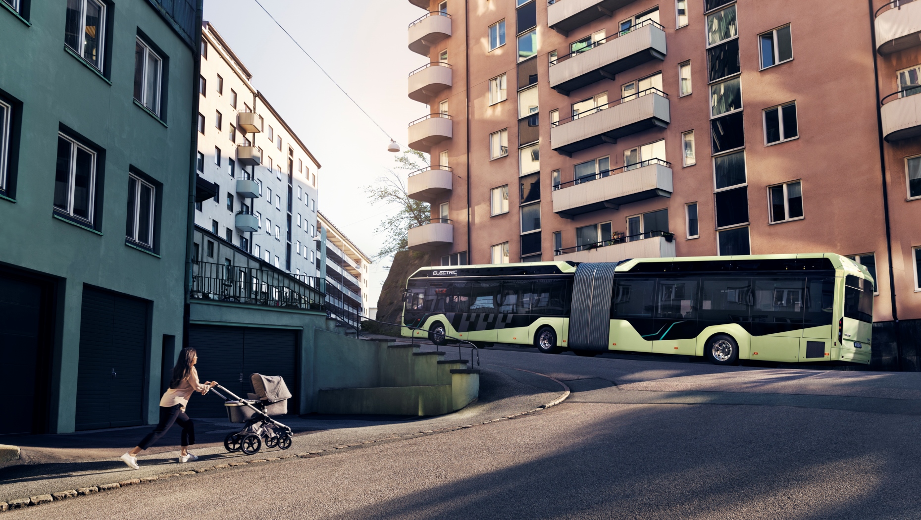 VOLVO WPROWADZA ELEKTRYCZNY, PRZEGUBOWY AUTOBUS MIEJSKI - ŚWIATOWA ...