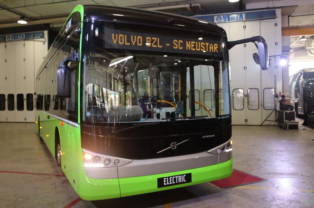 The All-New Volvo BZL-SC Neustar City Full Electric Bus Makes its Singapore Debut