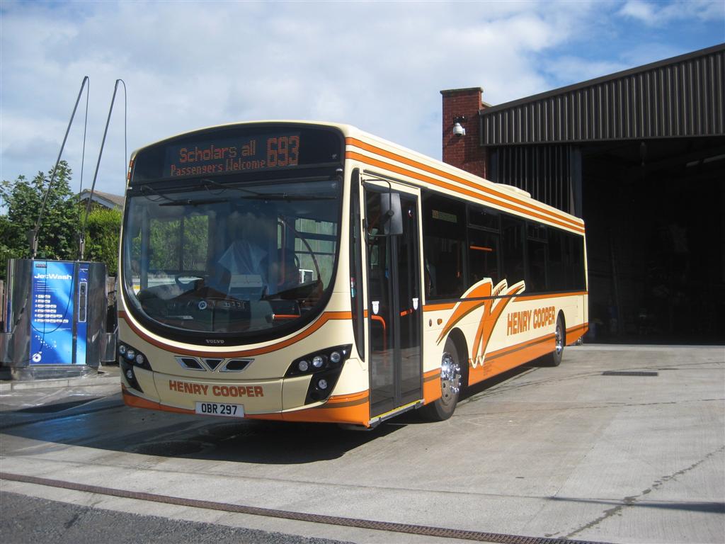 Loyal Volvo customer Henry Cooper Coaches back for more with new B7RLE