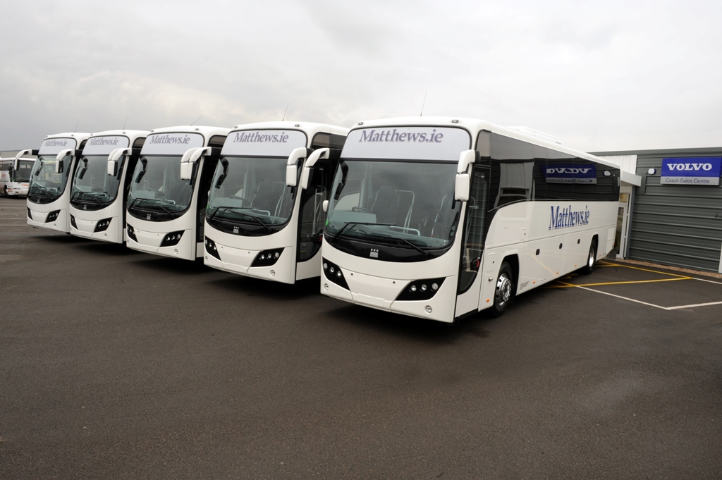 It’s the top of the range for Matthews Coach Hire
