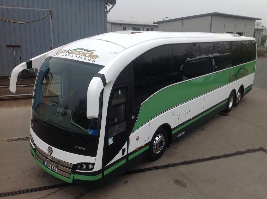 First hand Volvo experience for Lakeside Coaches