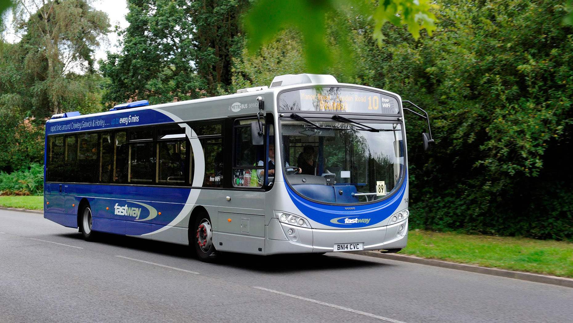 Fastway investment sees 18 new Volvo buses enter service for Metrobus