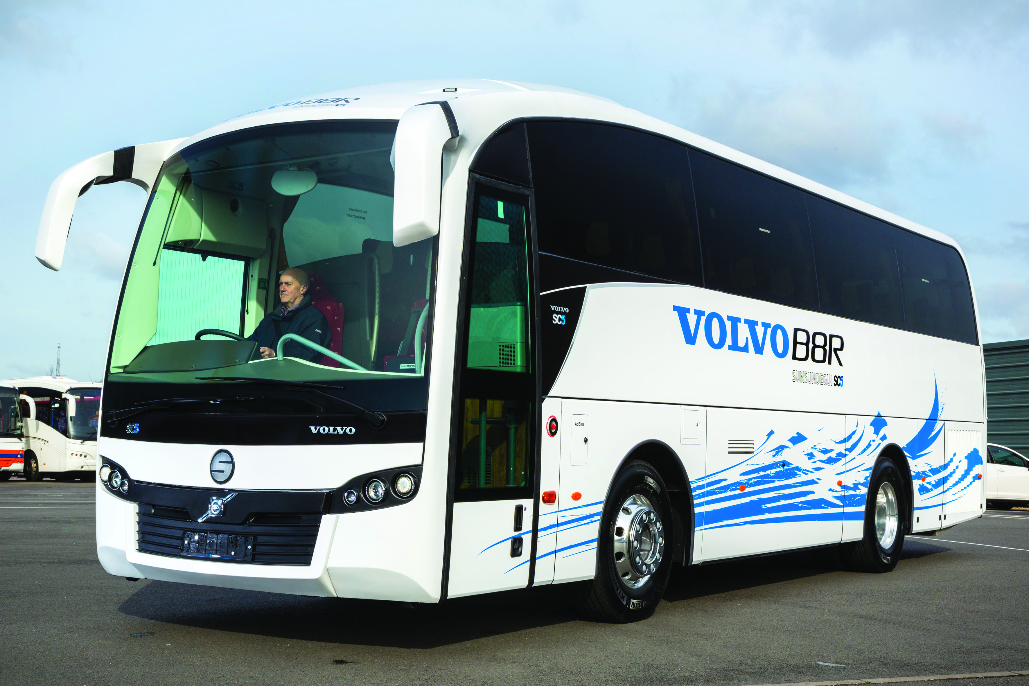 Volvo announces the arrival of the B8R with SC5