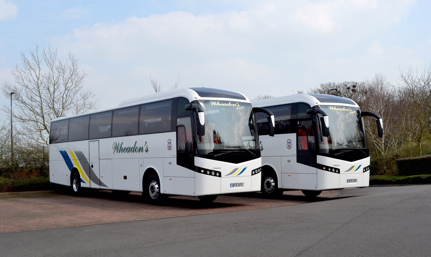 Quality of new Volvo B11R Euro 6 secured purchase for Wheadons Group Travel