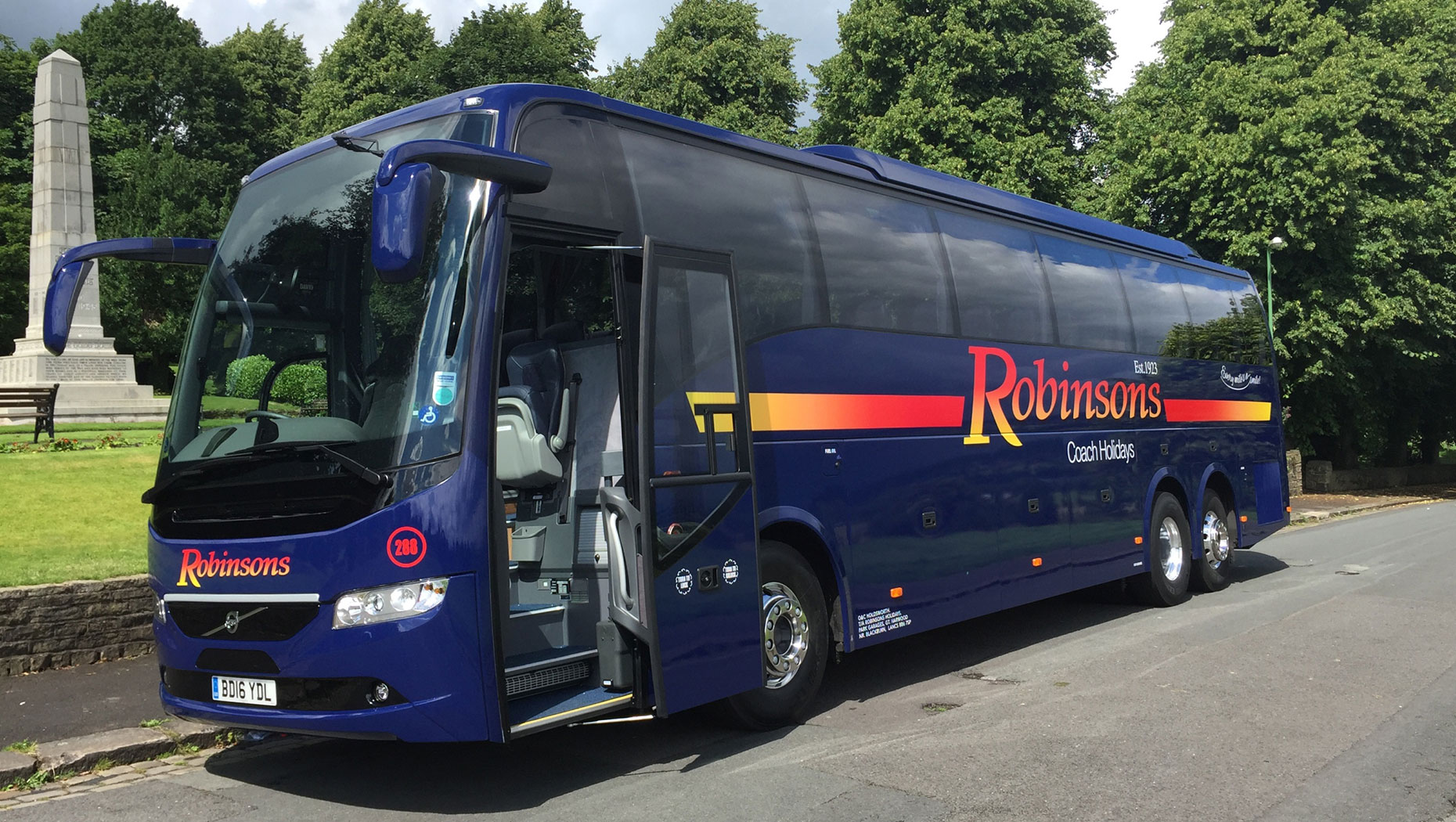 Volvo continues long association with Robinsons Holidays