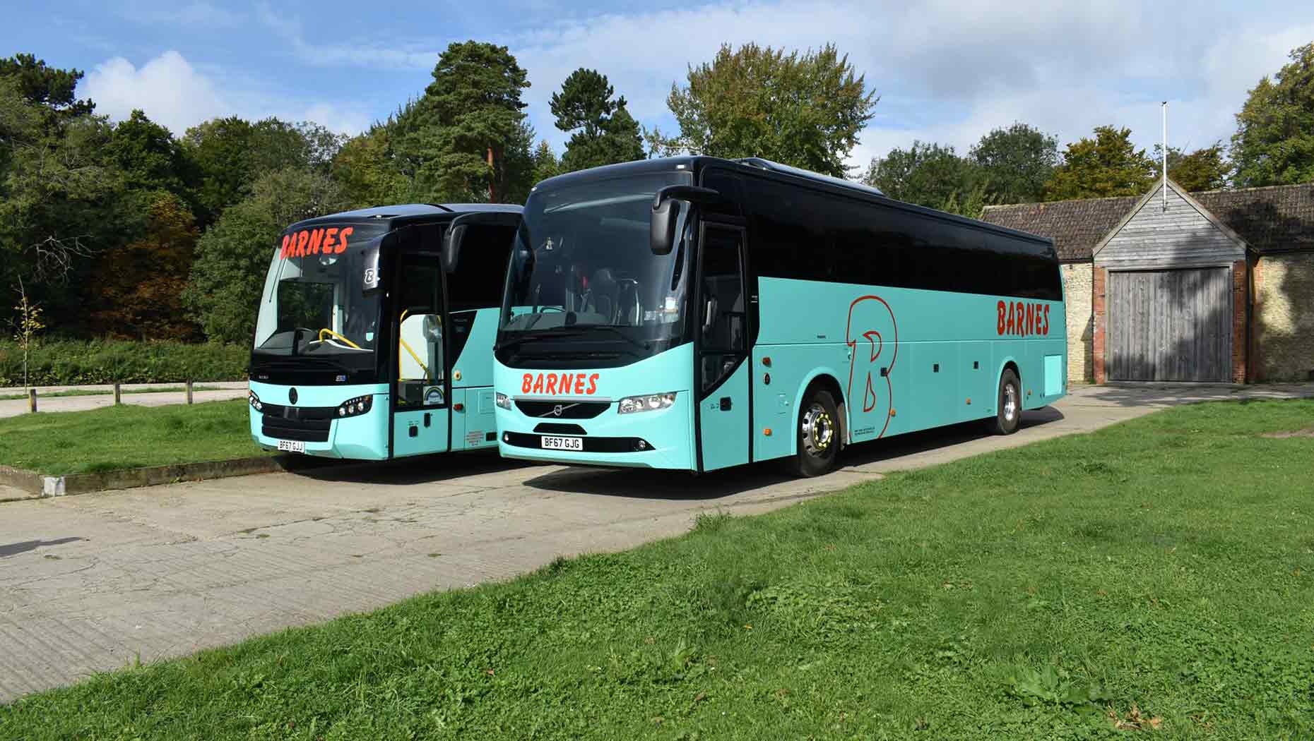 Barnes Coaches once again opens its doors to Volvo