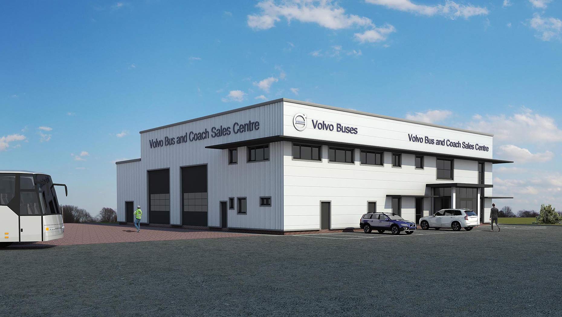 Volvo Bus & Coach Sales Centre redevelopment | Volvo Buses