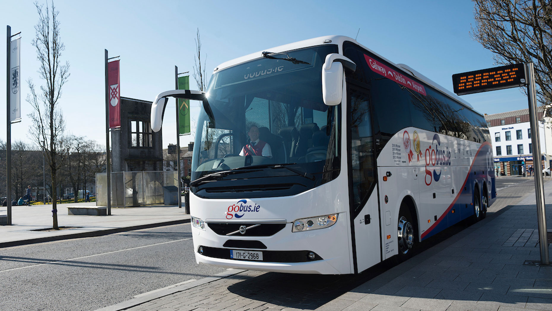 Volvo celebrates ‘50 up’ with GoBus.ie