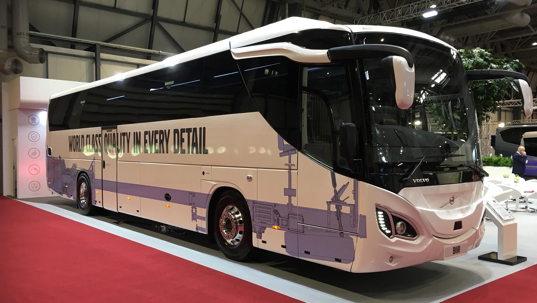 Volvo MCV coach celebrates success at CBUK with a new name | Volvo Bus