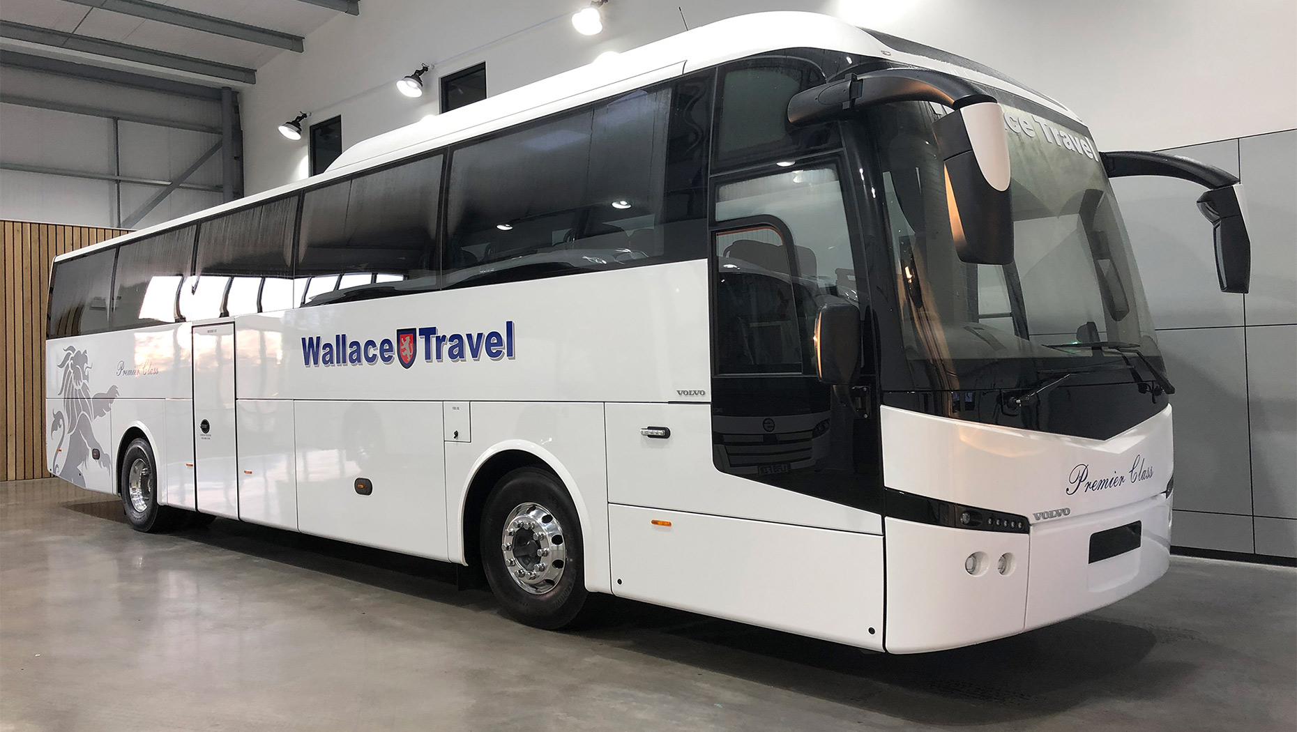 Wallace Travel makes first stop with Volvo Bus | Volvo Buses