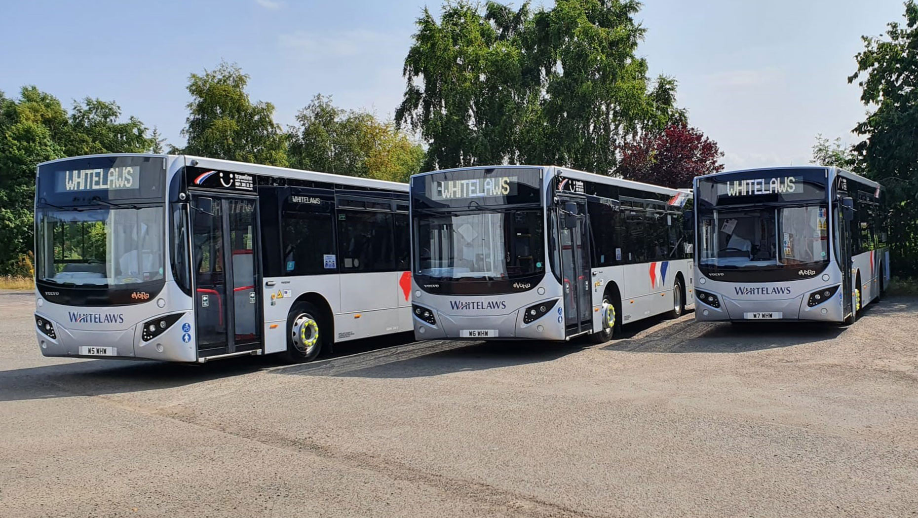 Landmark Volvo B8RLEs 10.8 metre MCV eVoRa order for Whitelaws