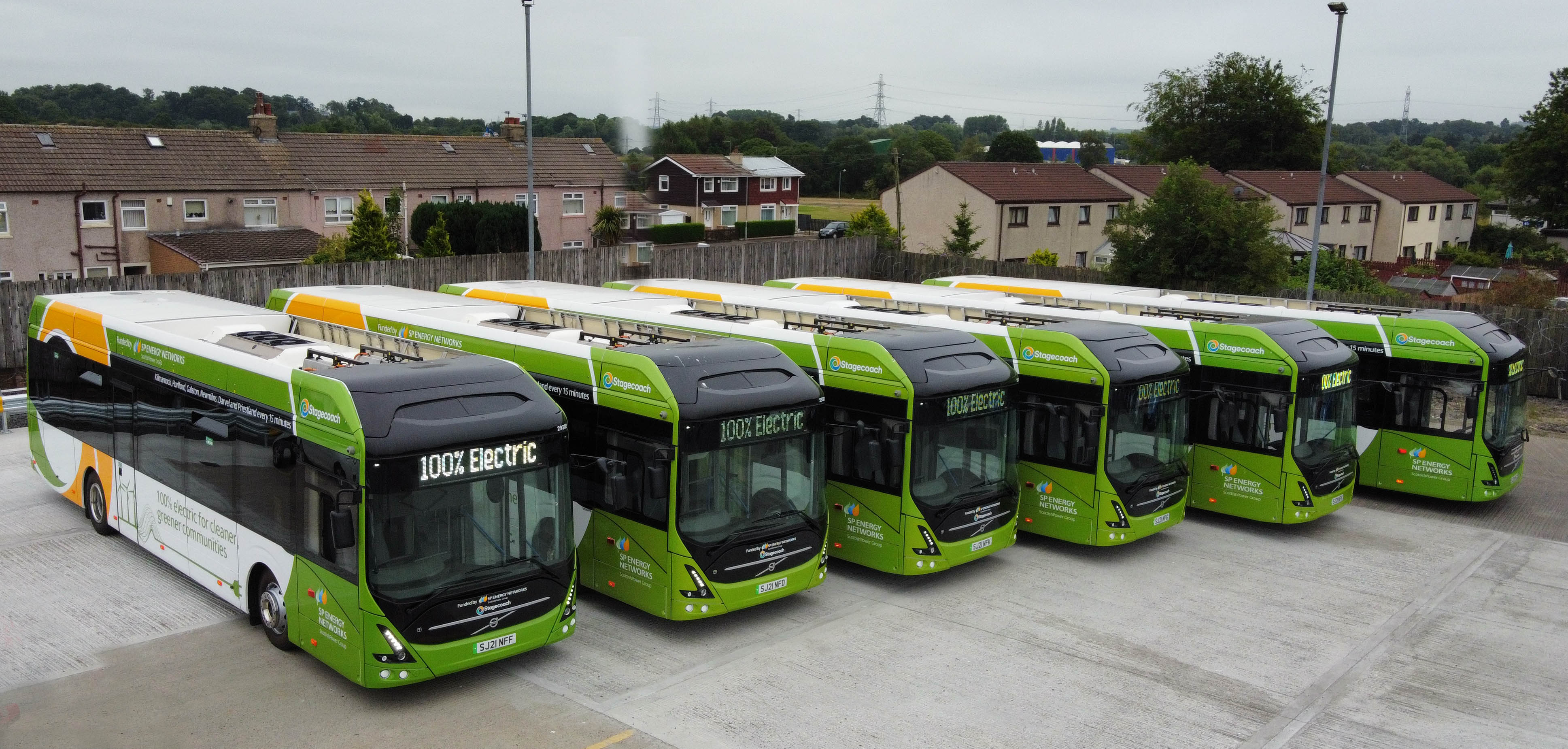 Six new full-electric Volvo 7900e single-decks for Stagecoach | Volvo Buses