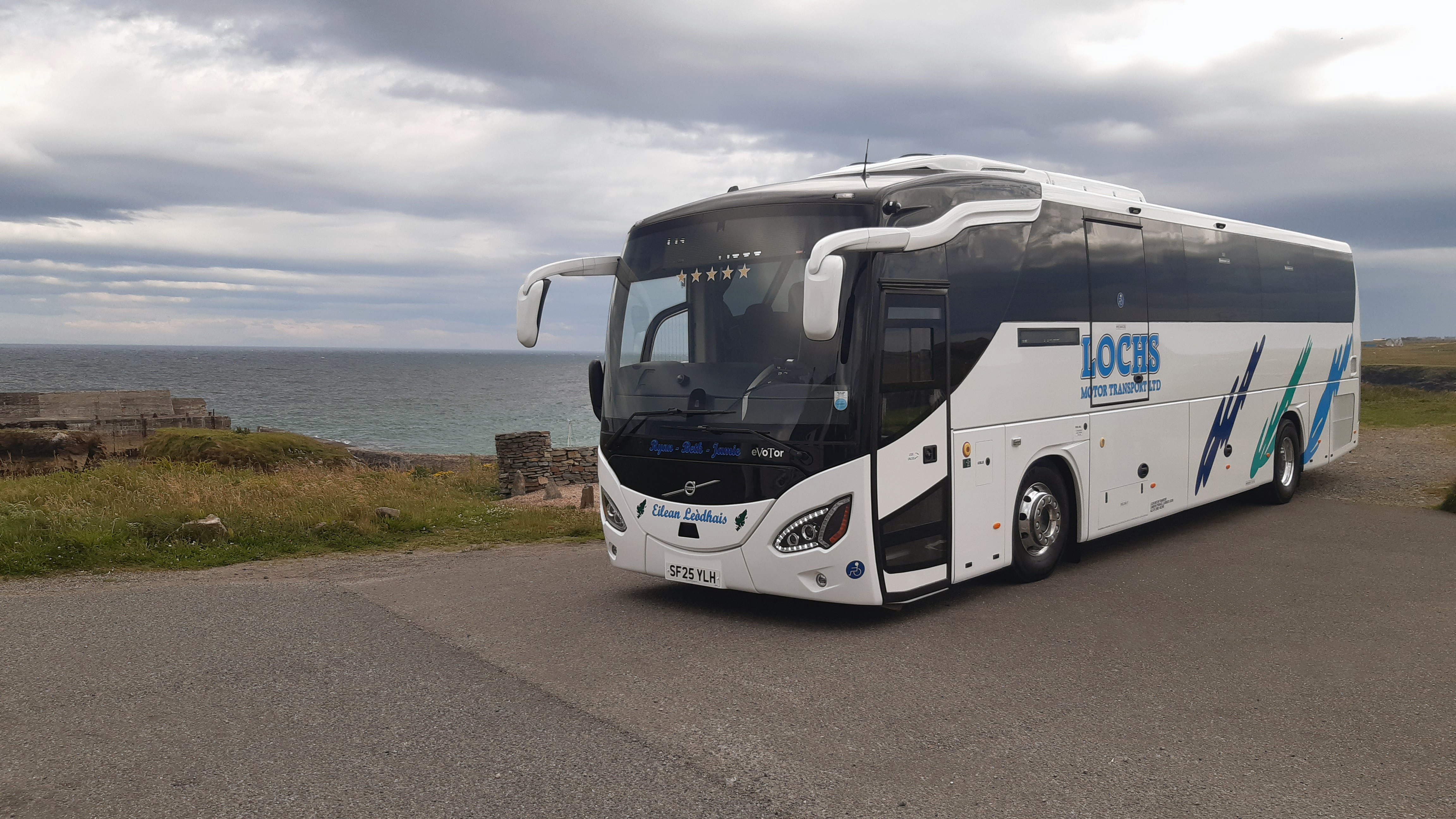 New Volvo B8R MCV eVoTors enter service in the Outer Hebrides