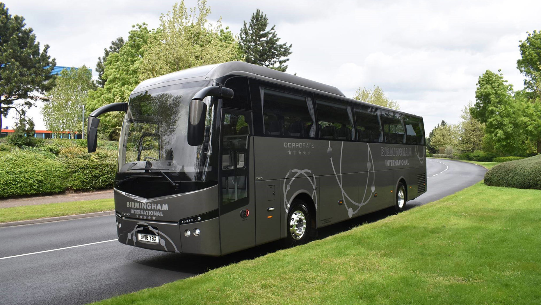 Birmingham International Coaches returns for top of the range Volvo