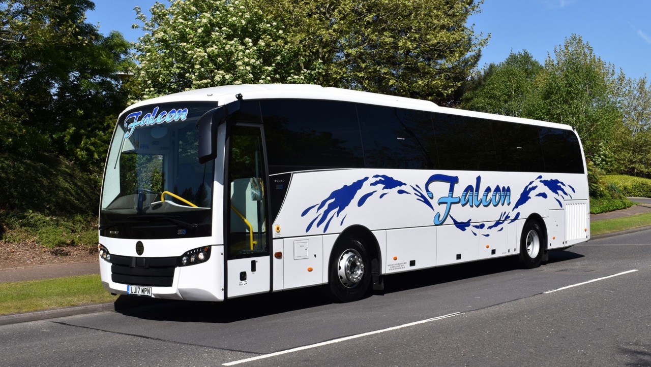 Volvo Bus soars with Falcon Coaches
