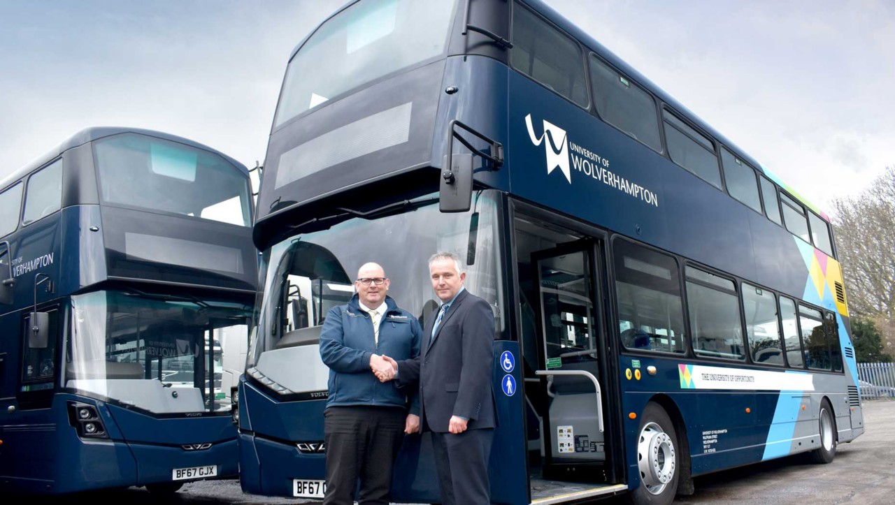 Volvo graduates with the University of Wolverhampton | Volvo Bus
