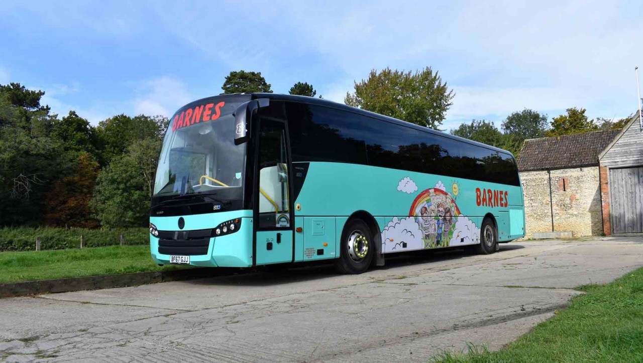 Barnes Coaches once again opens its doors to Volvo