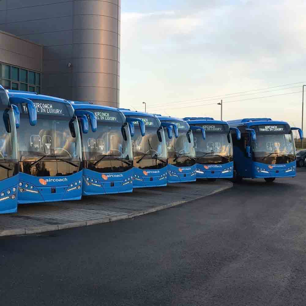 Volvo is on the right flightpath with Aircoach | Volvo Buses