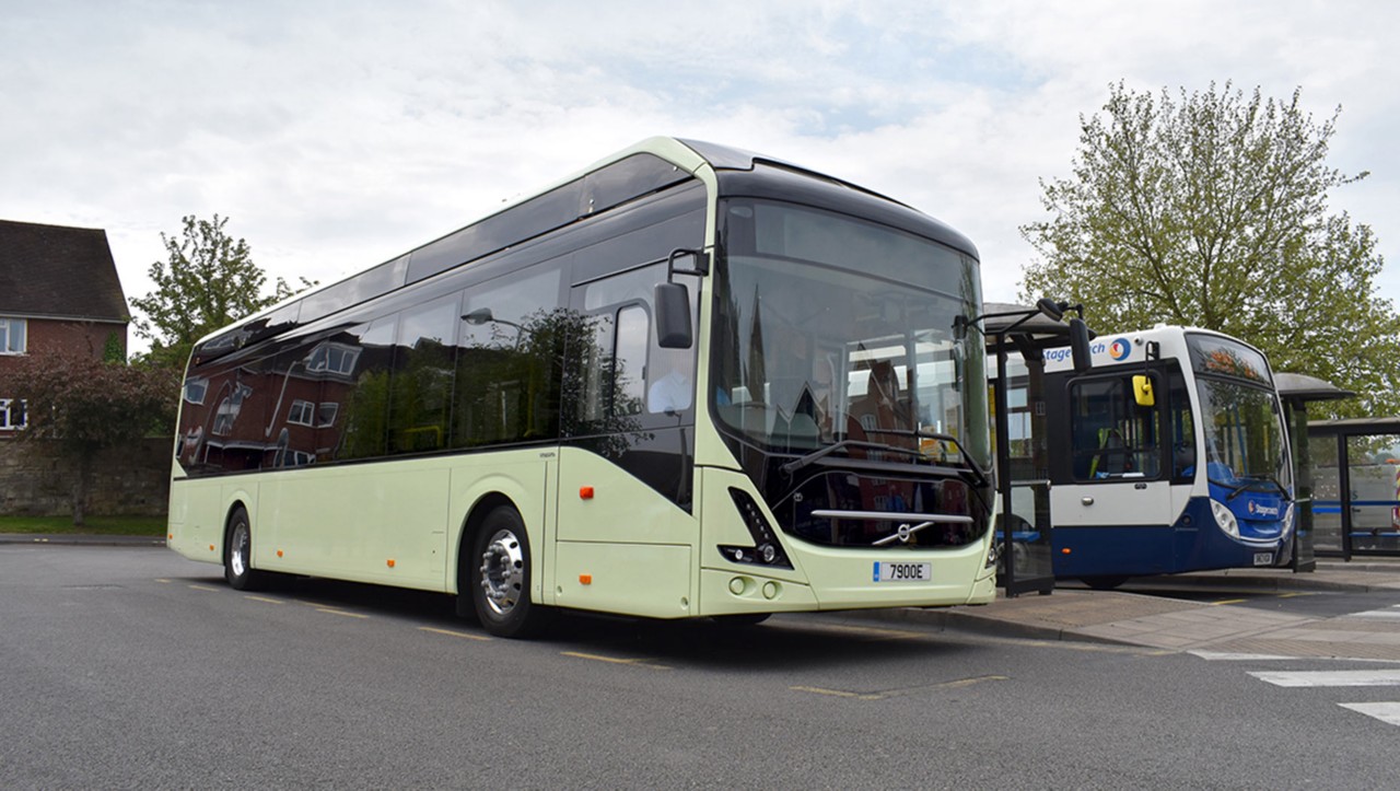 First electric bus in Ireland for Crowne Plaza | Volvo Bus