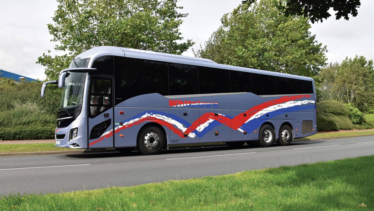 Whitelaws Coaches brings first Volvo 9900 to Scotland | Volvo Bus