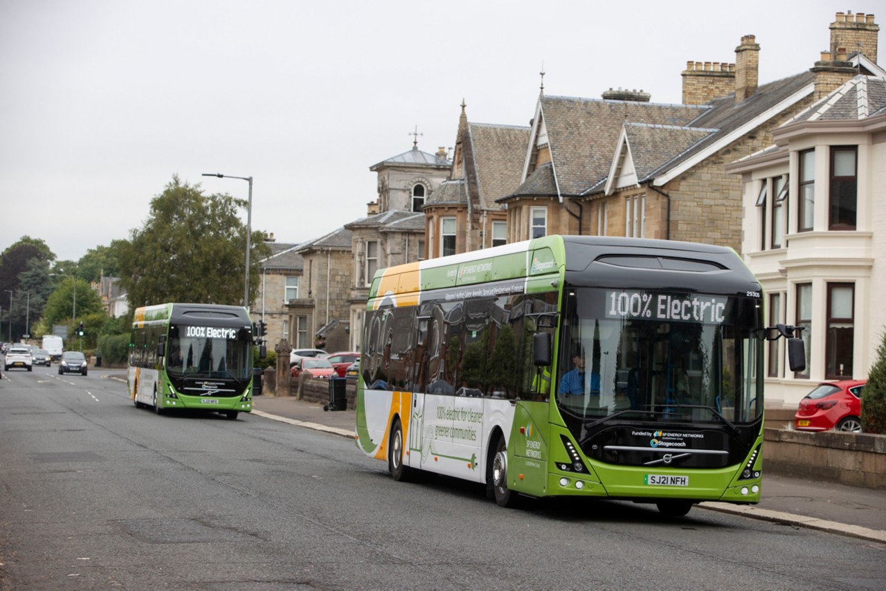 Six new full-electric Volvo 7900e single-decks for Stagecoach | Volvo Buses